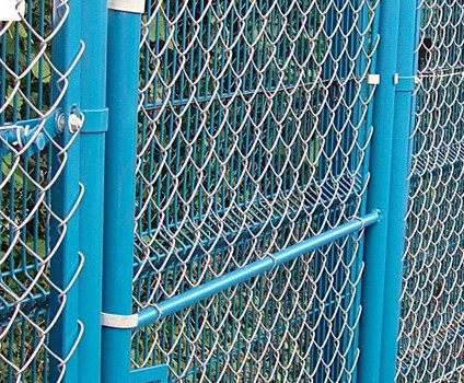 Tubular chain link gates | Jacksons Fencing | ESI External Works