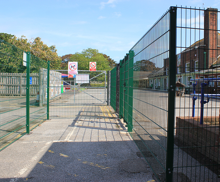 New fencing and gates provide security at primary school | Jacksons ...