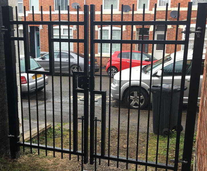 Secure alley gates reduce crime for housing scheme | Jacksons Fencing ...