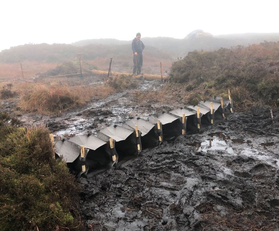 Biobrane™ SiltPocket™ erosion control mat | Hy-Tex | ESI External Works