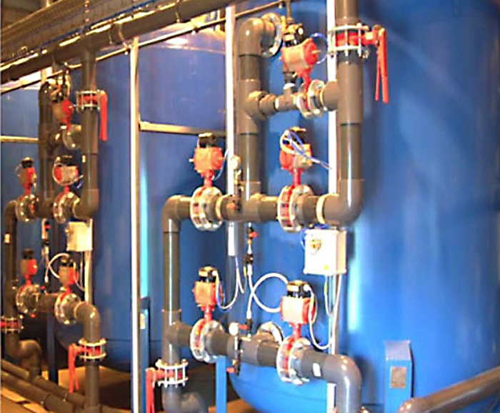 Multi-media liquid filtration system | Hydroklear Services | ESI Enviropro