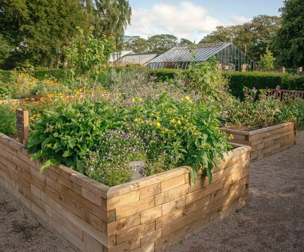 Bespoke raised planter design | WoodBlocX | ESI External Works