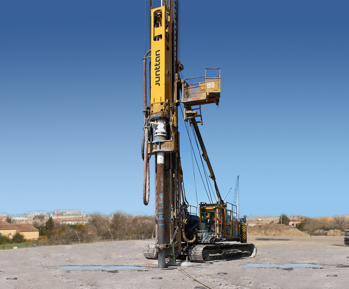 Rigid inclusions - ground improvement | Keller UK | ESI External Works