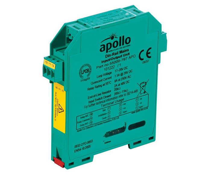 Interfaces DIN-Rail input/output unit | Apollo Fire Detectors | ESI Building Services