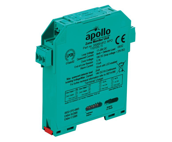 Interfaces DIN-Rail zone monitor | Apollo Fire Detectors | ESI Building ...