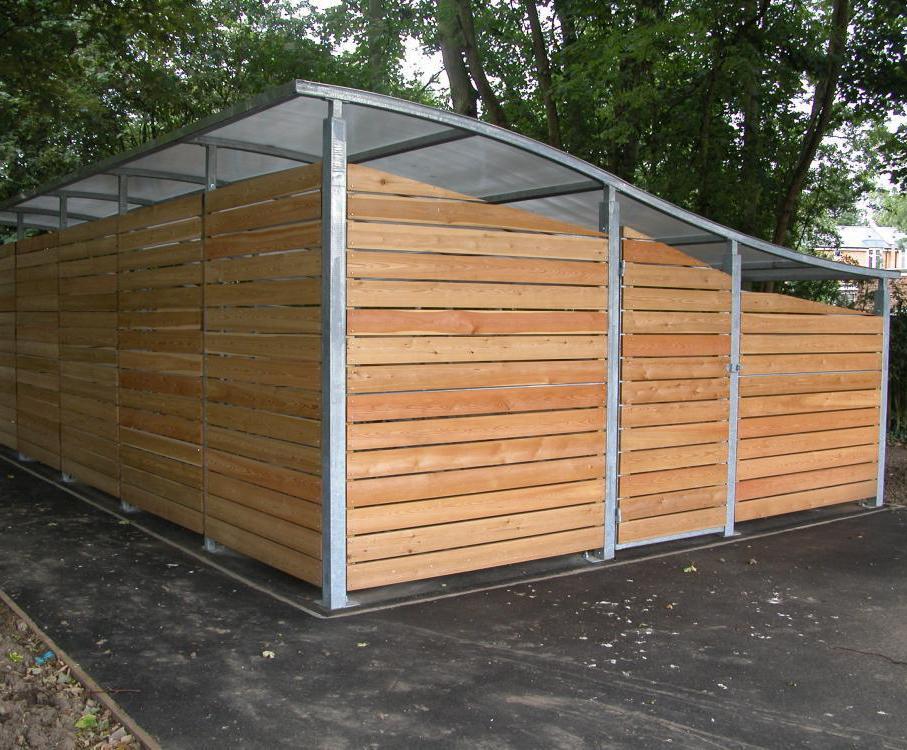 Wave lockable cycle compound | Lockit-Safe | ESI External Works