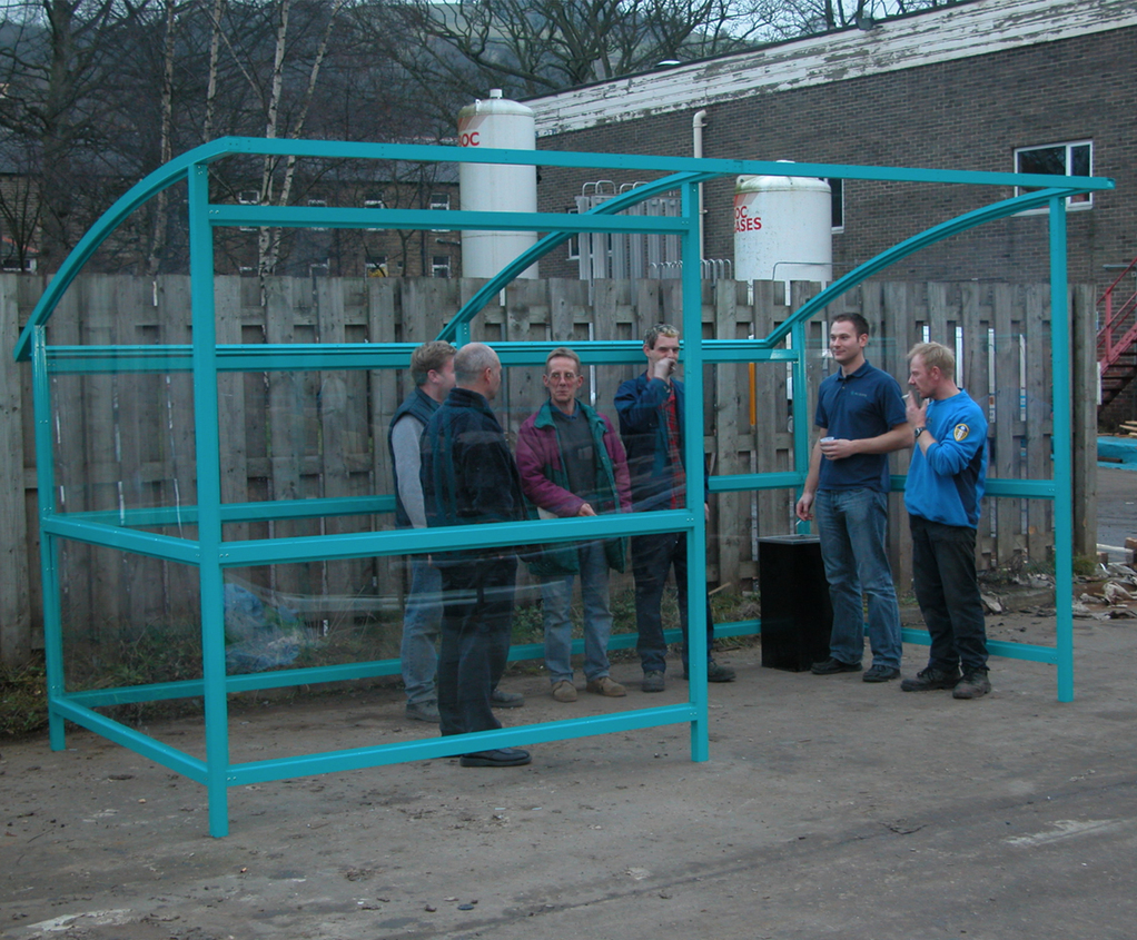 Bespoke smoking shelters | Lockit-Safe | ESI External Works