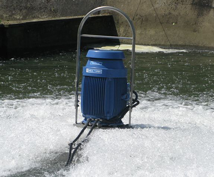 Aerators increase DO levels for oxidation ditch | SFA enviro | ESI ...