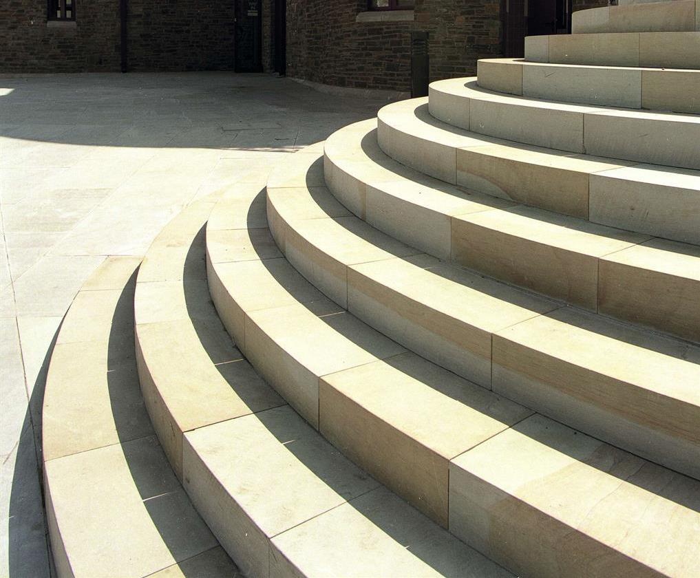 Scoutmoor Yorkstone steps | Marshalls | ESI External Works