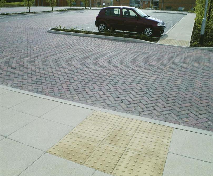 Blister concrete tactile paving | Marshalls | ESI External Works
