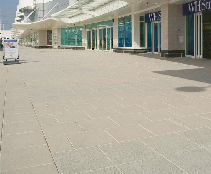 Perfecta smooth-ground concrete paving | Marshalls | ESI External Works
