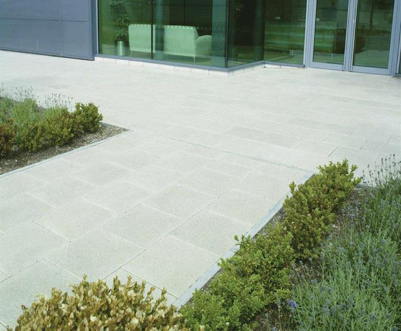 Perfecta smooth-ground concrete paving | Marshalls | ESI External Works
