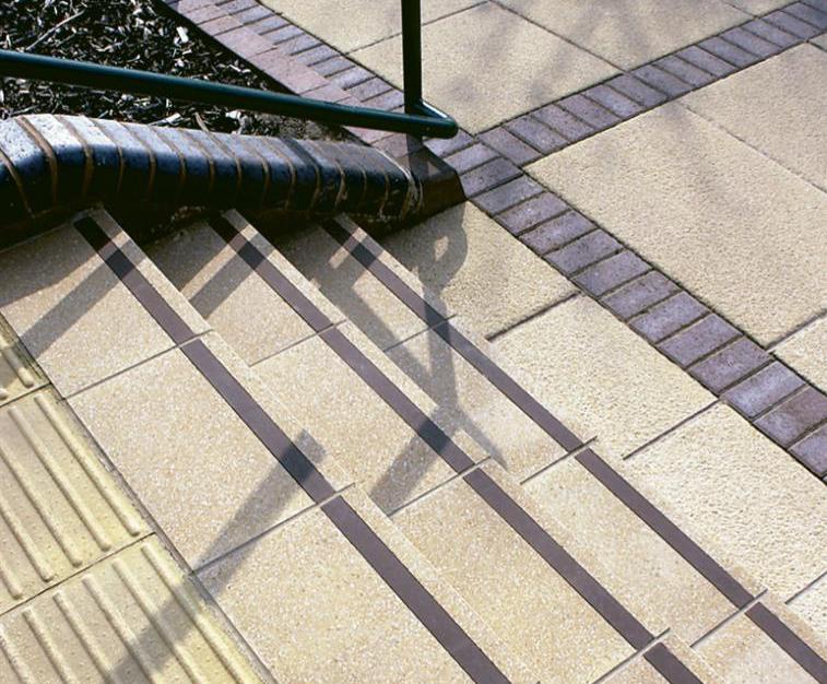 Perfecta smooth-ground concrete paving | Marshalls | ESI External Works