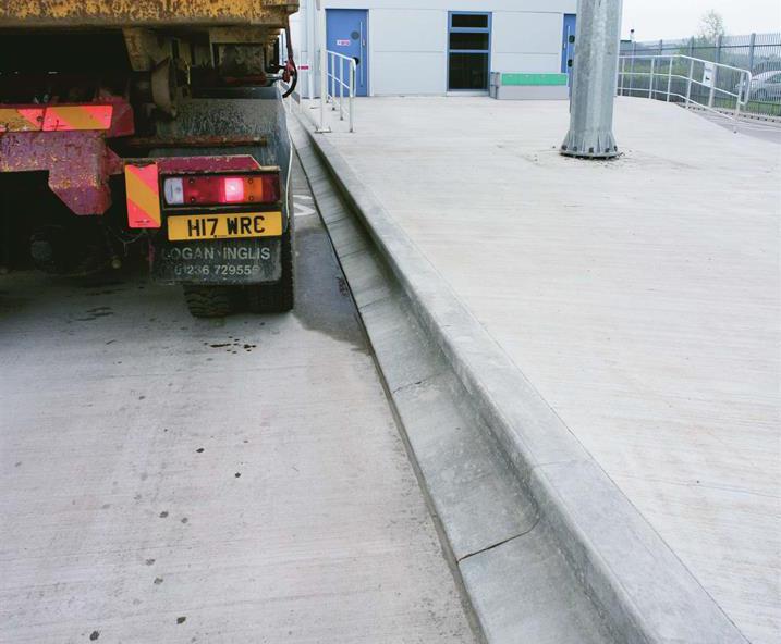 Titan high-containment concrete kerb | Marshalls | ESI External Works