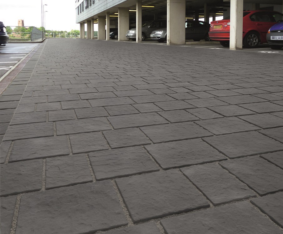 Drivesys flame stone block paving | Marshalls - hard landscaping | ESI ...