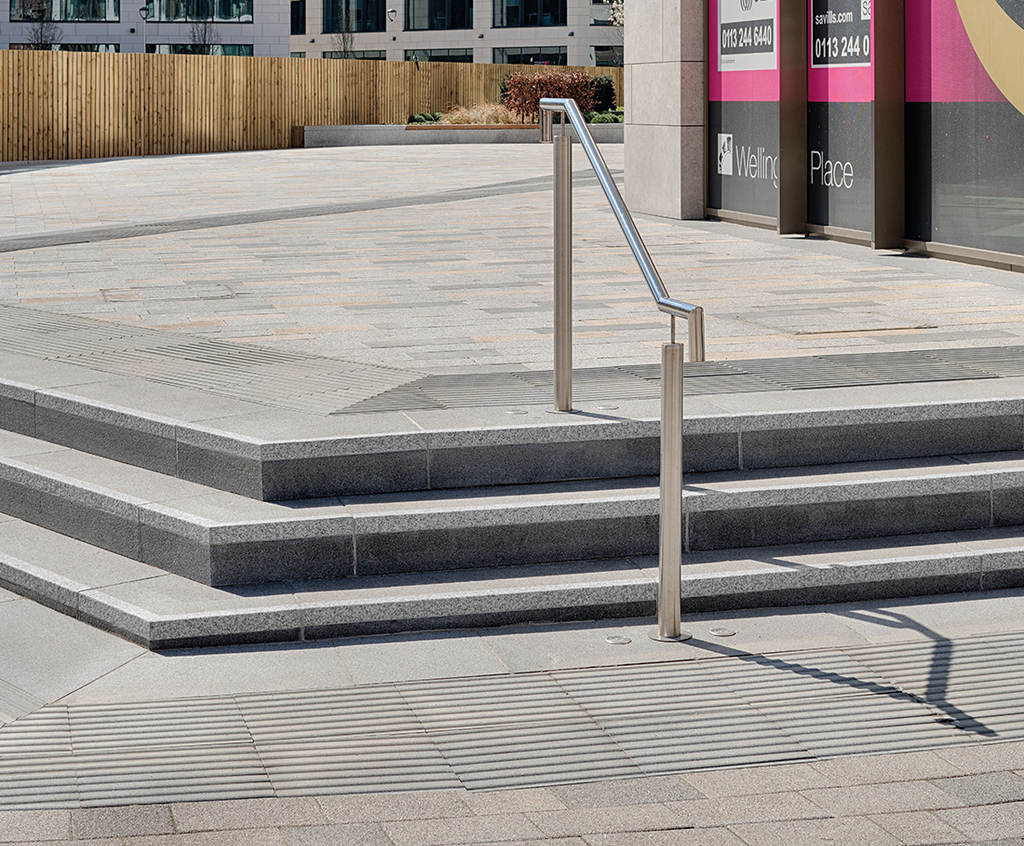 Granite paving, setts & steps for Grade A office complex | Marshalls ...