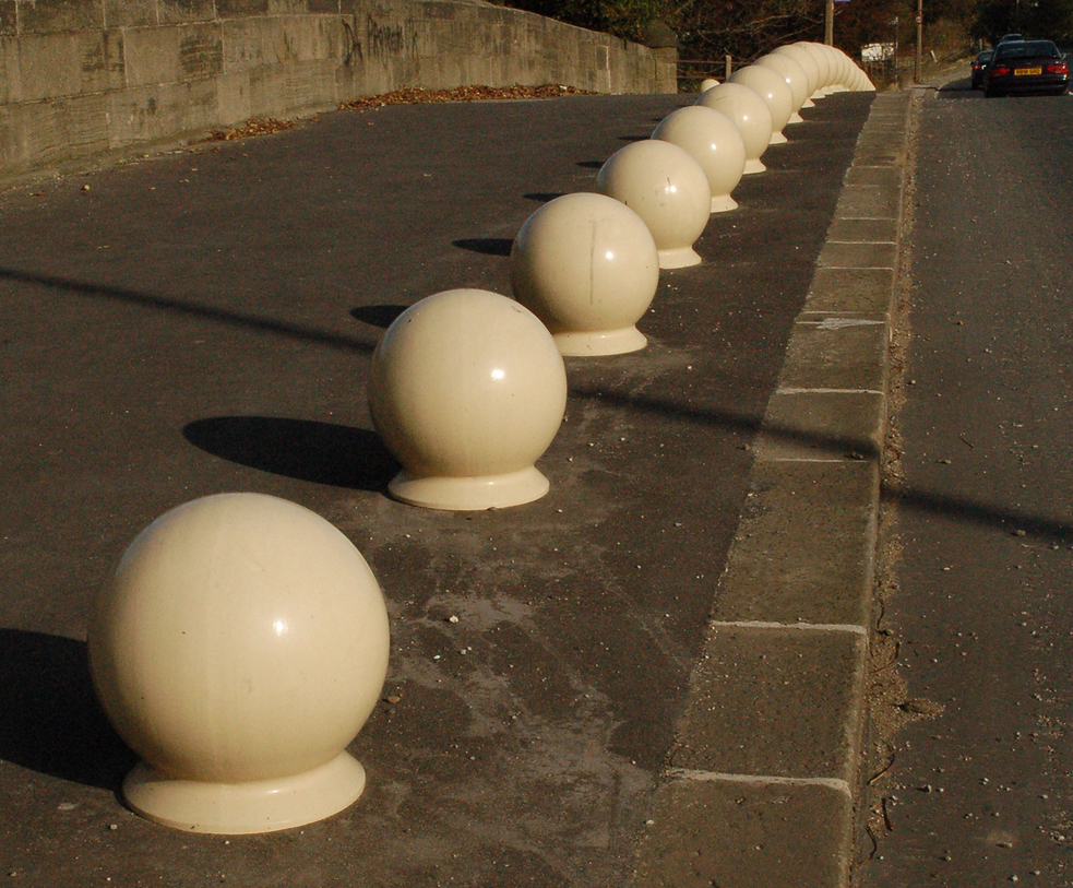 ASF 129 recycled cast iron spherical bollard | Architectural Street ...