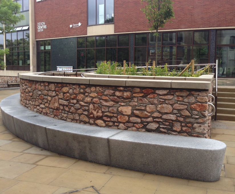 ASF Modernist granite seat | Architectural Street Furnishings | ESI ...