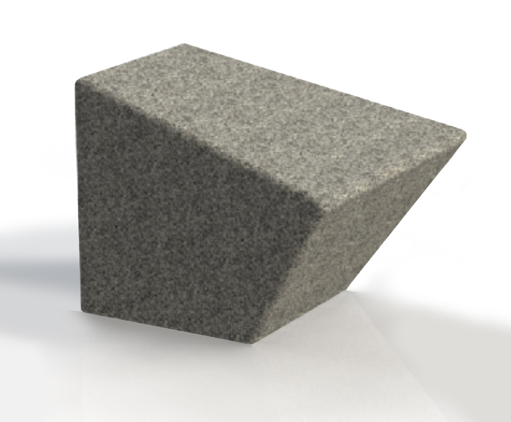 ASF Modernist granite bollard seat | Architectural Street Furnishings ...