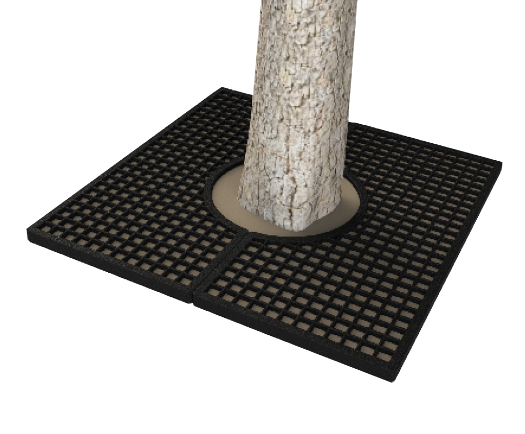 ASF 330 recycled cast iron tree grille | Architectural Street ...