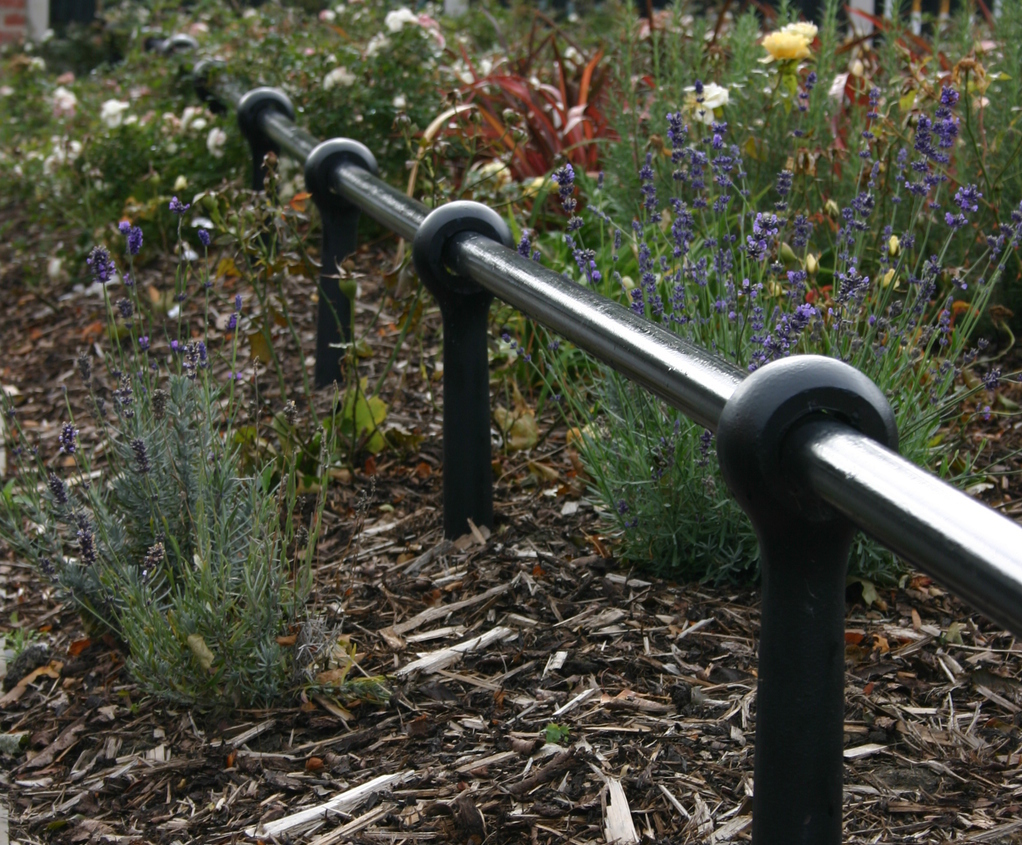 ASF Buckden recycled cast iron knee rail | Architectural Street ...