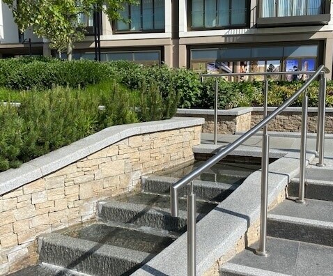 Bespoke step units and illuminated handrails - London | Architectural ...