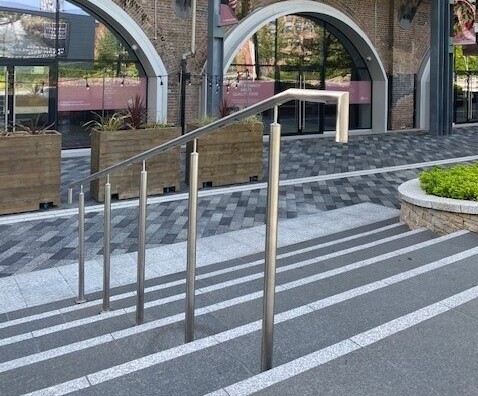 Bespoke step units and illuminated handrails - London | Architectural ...