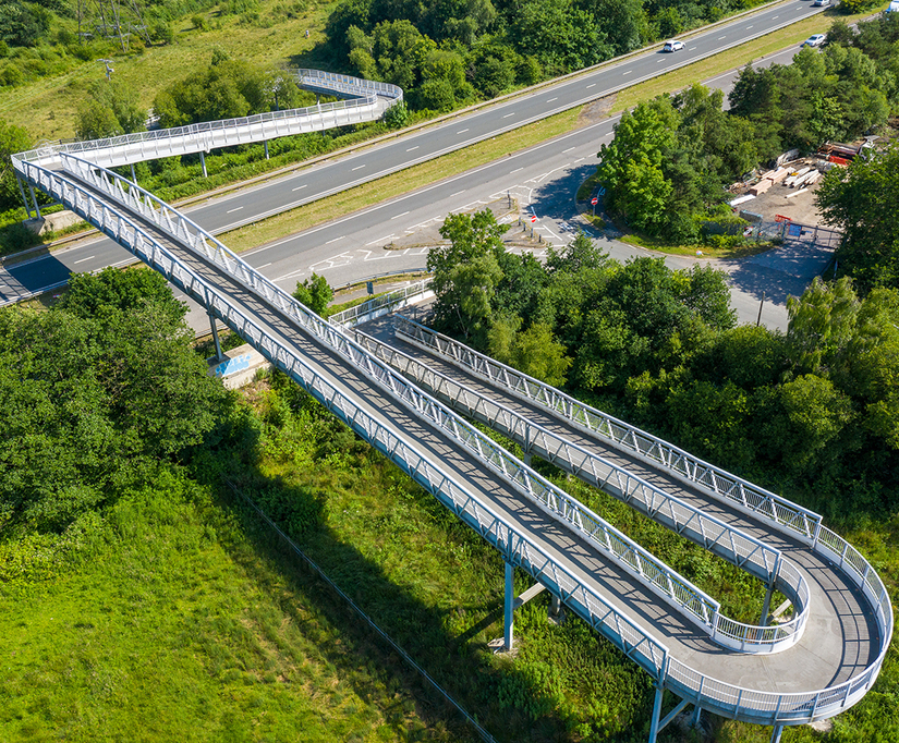 Warren truss bridges | Nusteel Structures | ESI External Works