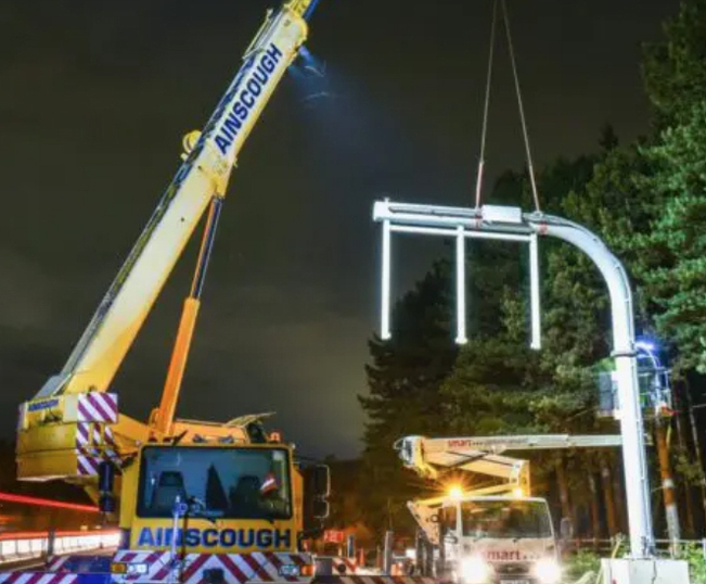 Gantries for M4 J9 to J12 smart motorway | Nusteel Structures | ESI ...