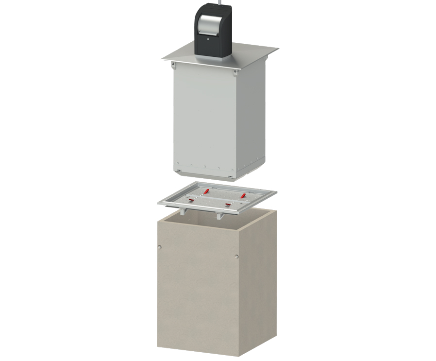 Ingenio G5 underground litter bin system | ESE World | ESI External Works