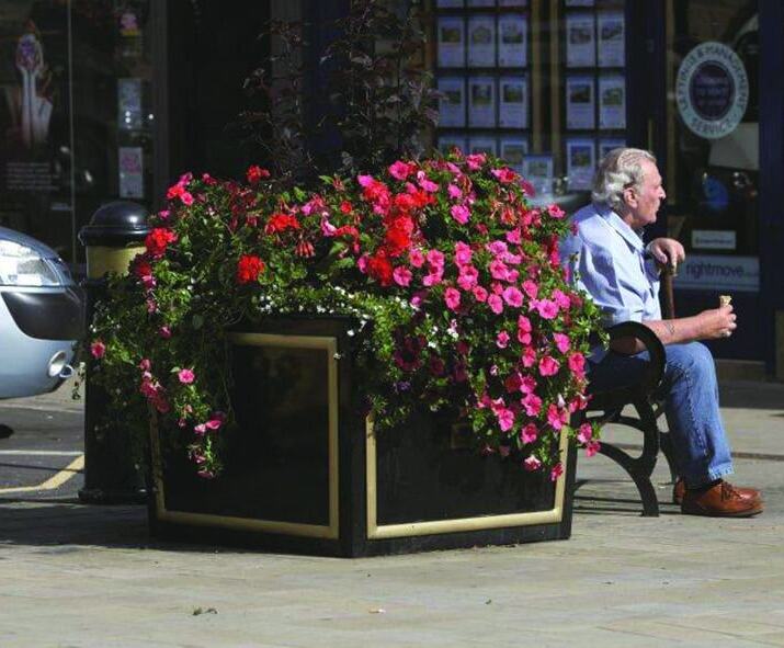 Castaway® planters for large feature planting | Plantscape | ESI ...