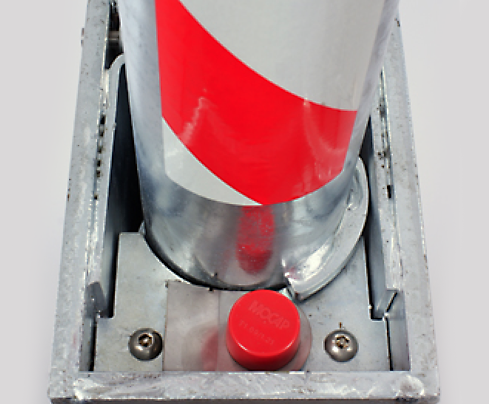 RetractaPost-GL 900 - galvanised steel retractable post | AUTOPA | ESI ...