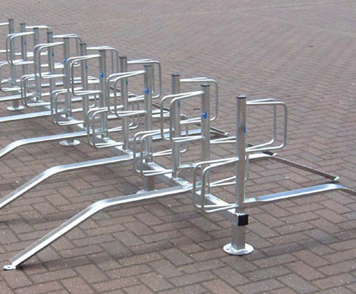 VELOPA Type E - double-sided floor-mounted cycle rack | AUTOPA | ESI ...
