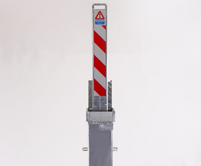 Square RetractaPost-GL 500 - galvanised retractable post | AUTOPA | ESI ...