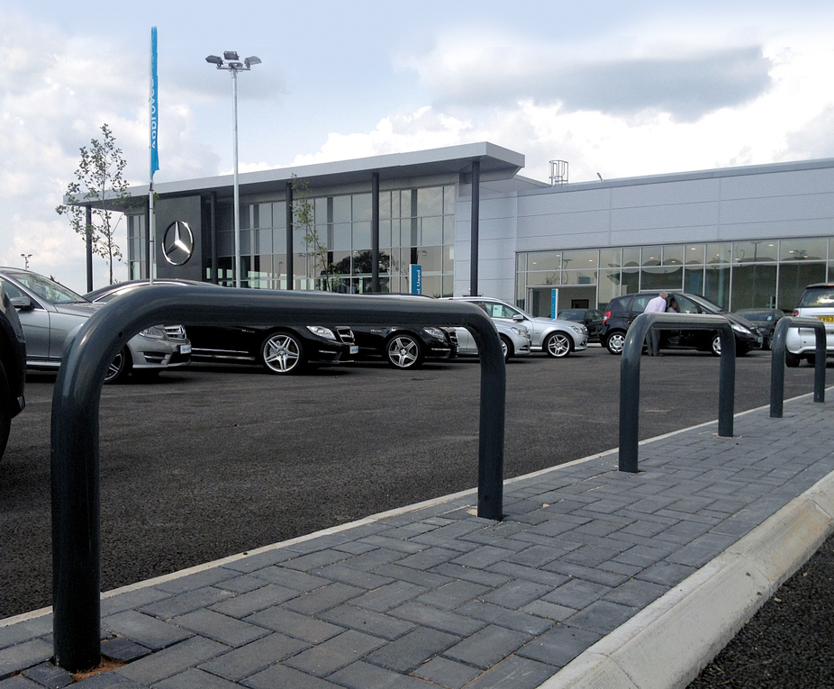 AUTOPA hooped perimeter barriers - galvanised steel | AUTOPA | ESI ...