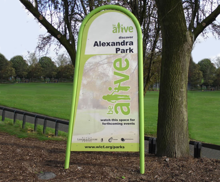 Park entrance signs | Shelley Signs | ESI External Works
