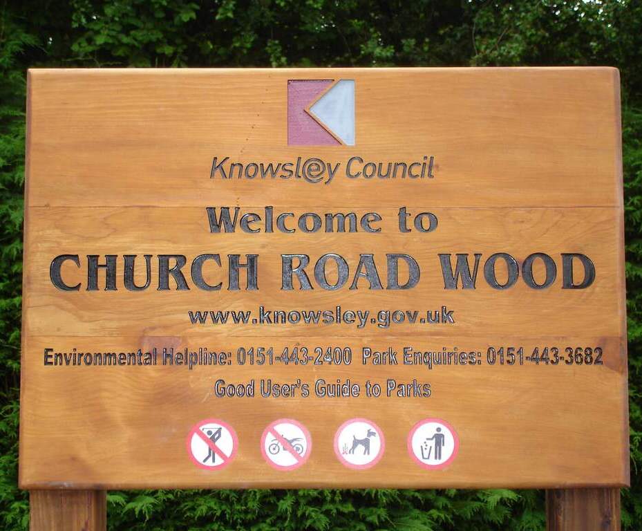 Routed oak entrance signs | Shelley Signs | ESI External Works