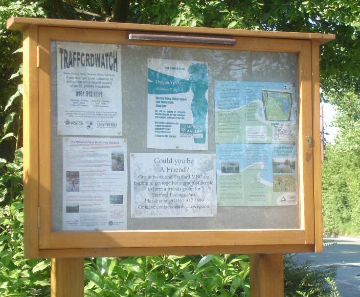 Solid oak outdoor timber display cases | Shelley Signs | ESI External Works