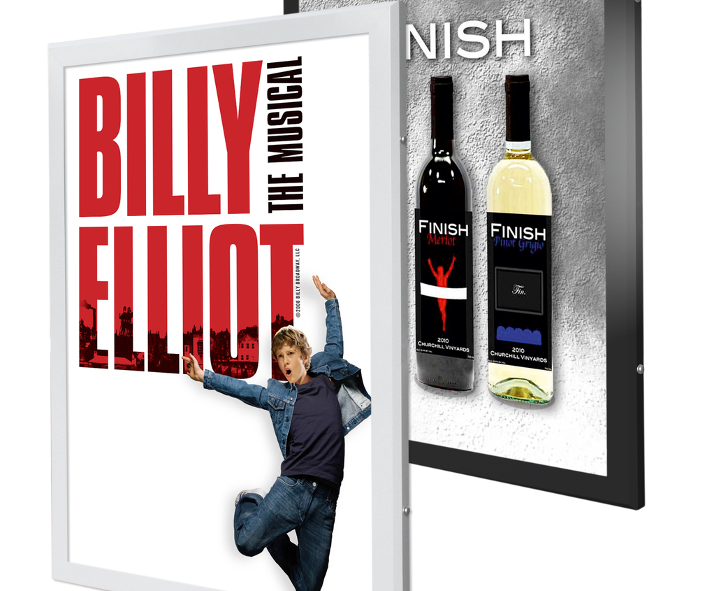 Avenue outdoor poster display cases | Signscape and Signconex | ESI ...