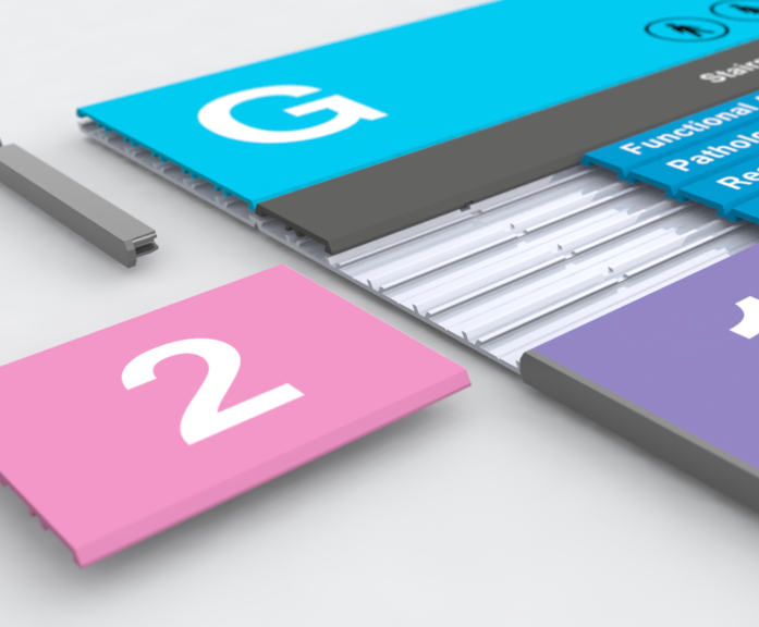 Signify internal modular sign system | Signscape and Signconex | ESI ...