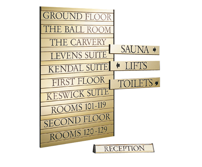 Stax interior modular sign system | Signscape and Signconex | ESI ...