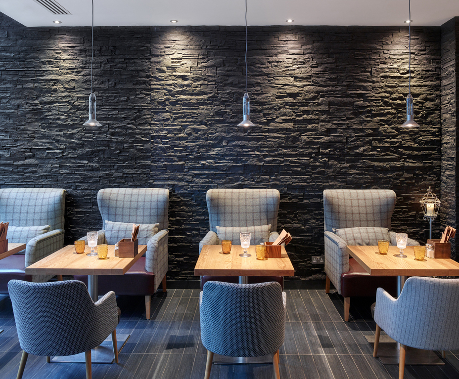 Stone textured wall and ceiling panels | Vtec Group | ESI Interior Design