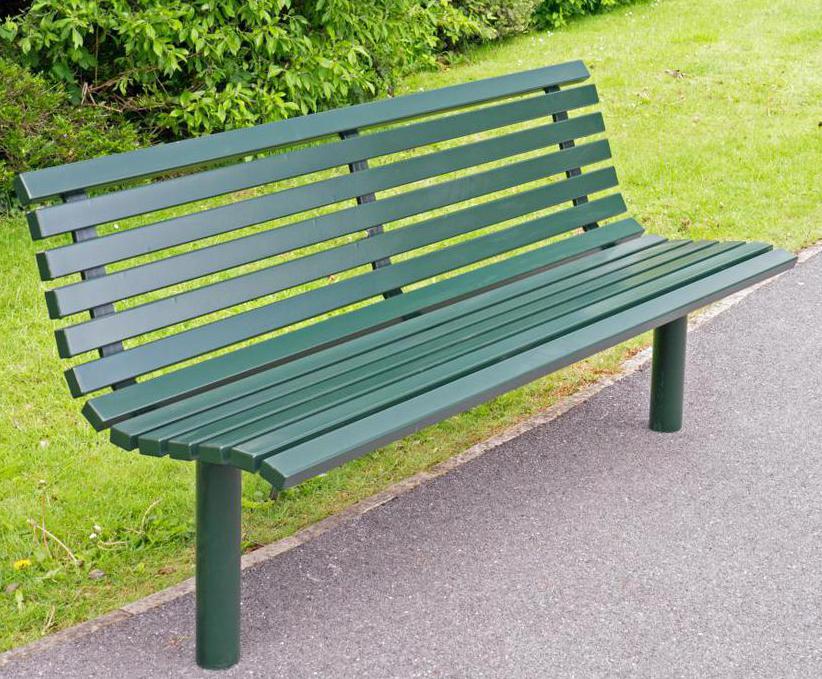 'Clarendon' robust yet stylish all-steel seat | Streetmaster (South ...