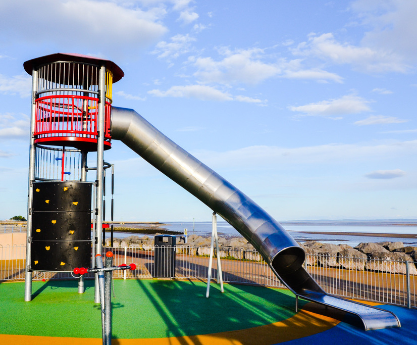 Seaside theme play area - Morecambe | Sutcliffe Play | ESI External Works