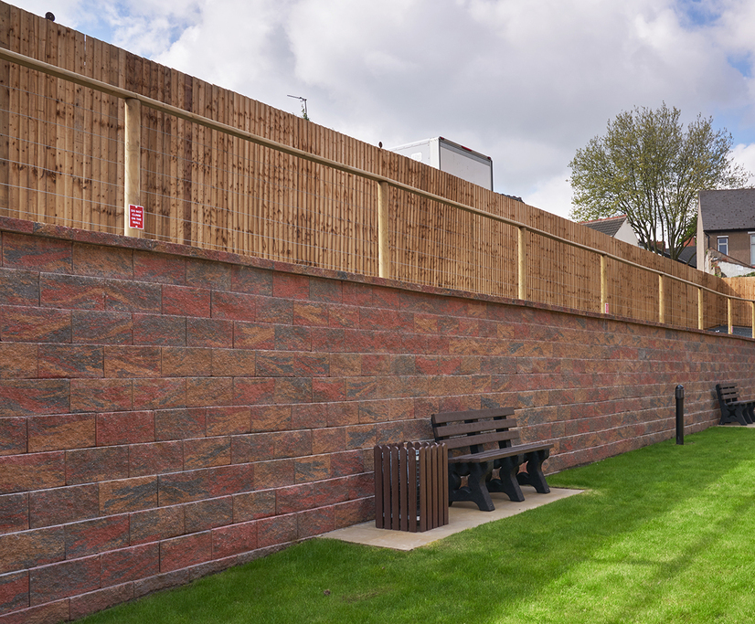 Secura Grand Concrete Retaining Walls | Tobermore | ESI External Works