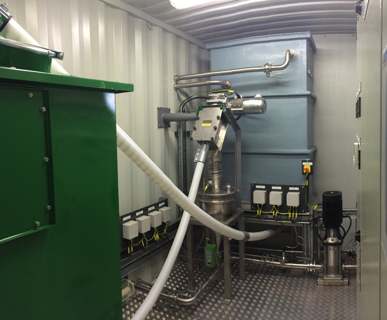 TransPac powdered activated carbon (PAC) dosing system | Transvac ...