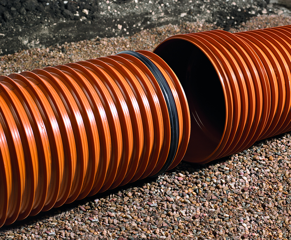 UltraRib adoptable / non-adoptable gravity sewer system | Wavin | ESI ...