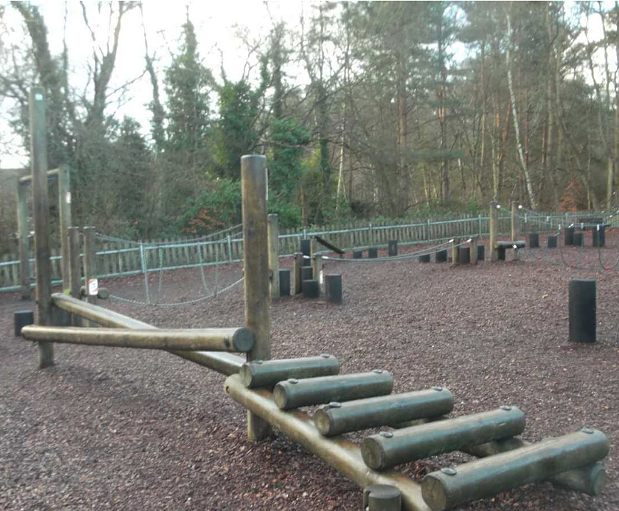 Timber activity playground for Lightwater Country Park | Wicksteed ...