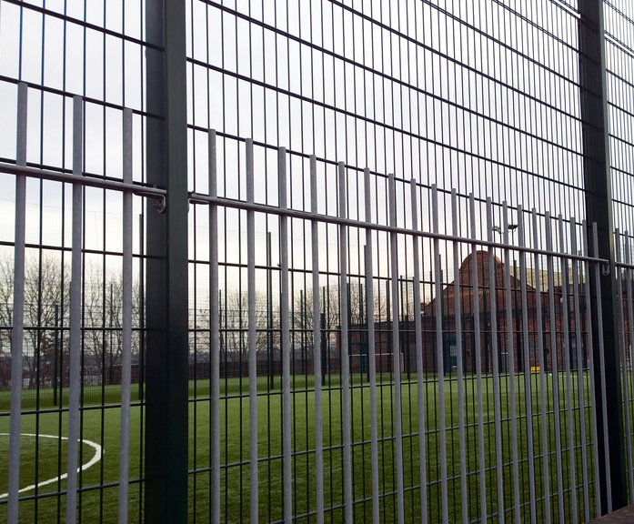 MUGA fencing for leisure centre | Zaun | ESI External Works