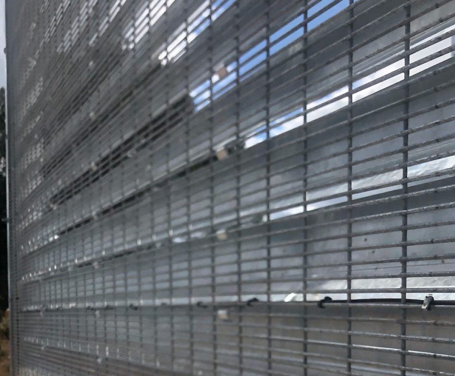 Innovative High Security Privacy Louvre System | Zaun | ESI External Works